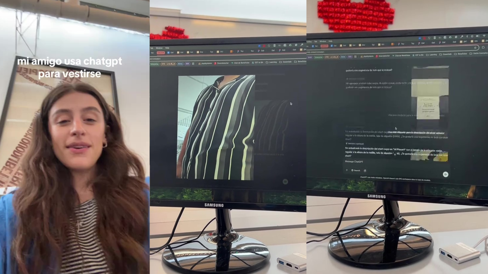 ¿Se puede usar ChatGPT como asesor de moda? Joven se volvió viral al mostrar el resultado